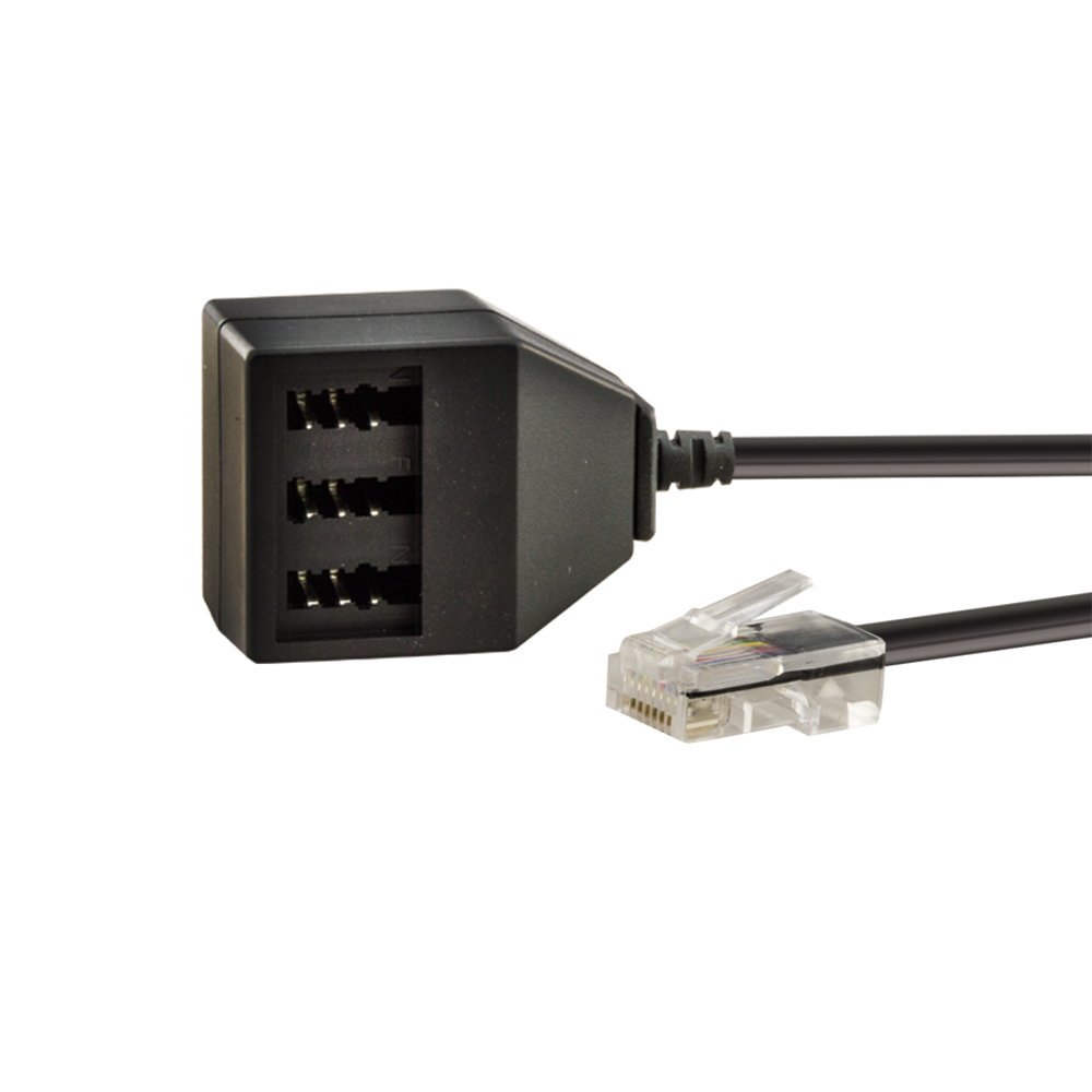 Western/TAE-Adapter 0,2m | TAE | Adapter | Telefon | Produkte | e+p